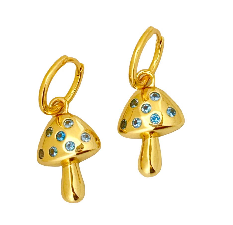 MINI MAGIC CRYSTAL EARRINGS – Gold Sister